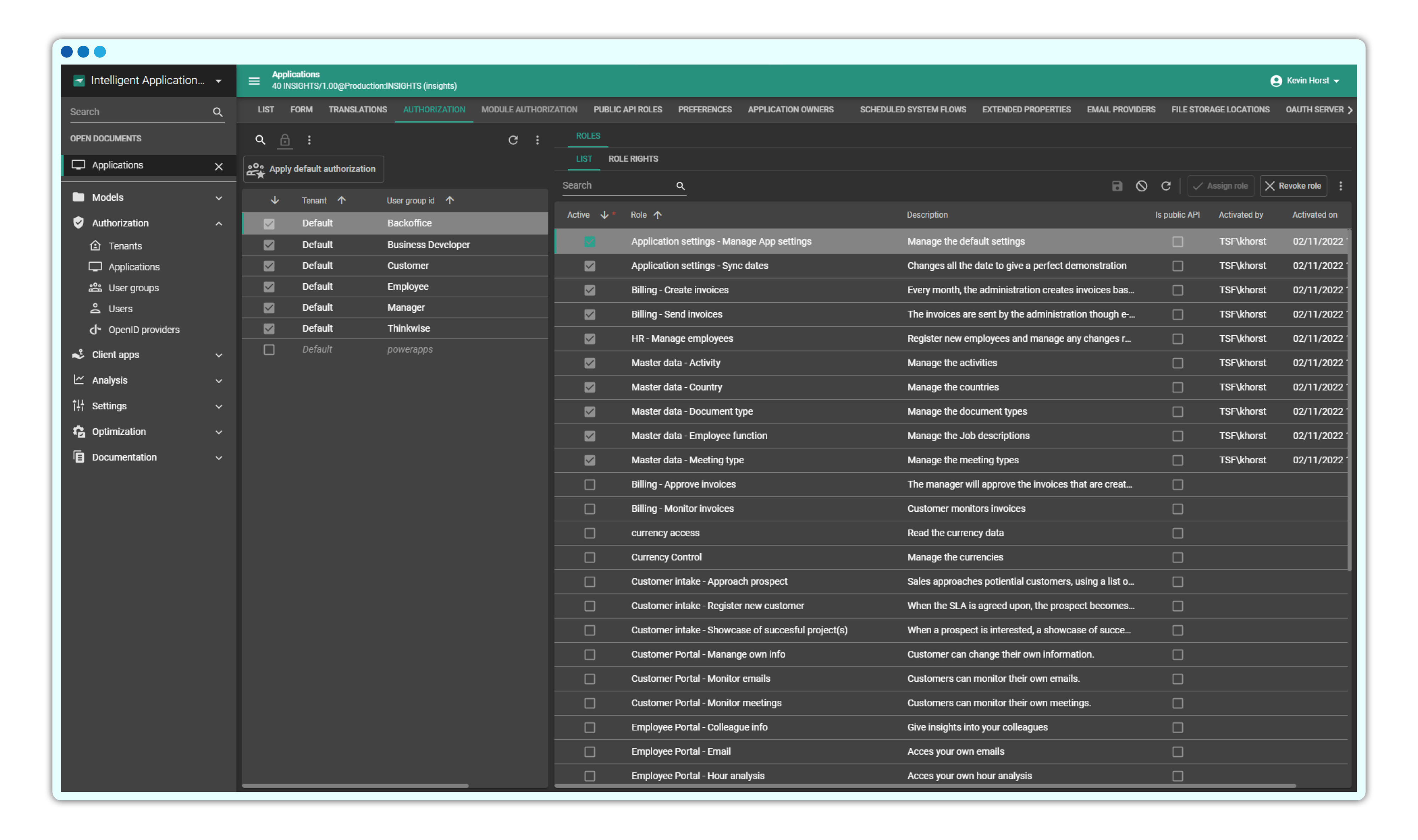 Thinkwise Platform Overview